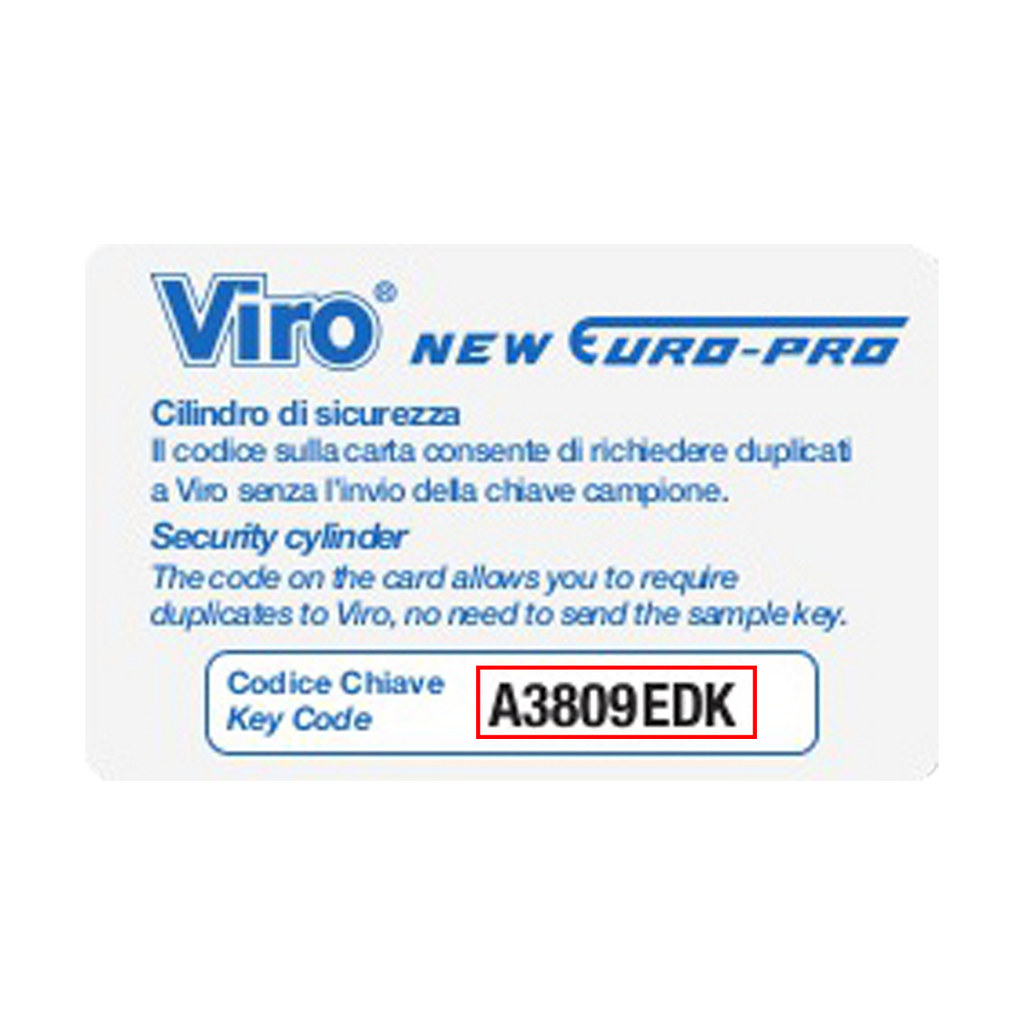 Pre-Cut Viro Dimple Key - sold individually – Keyline Store