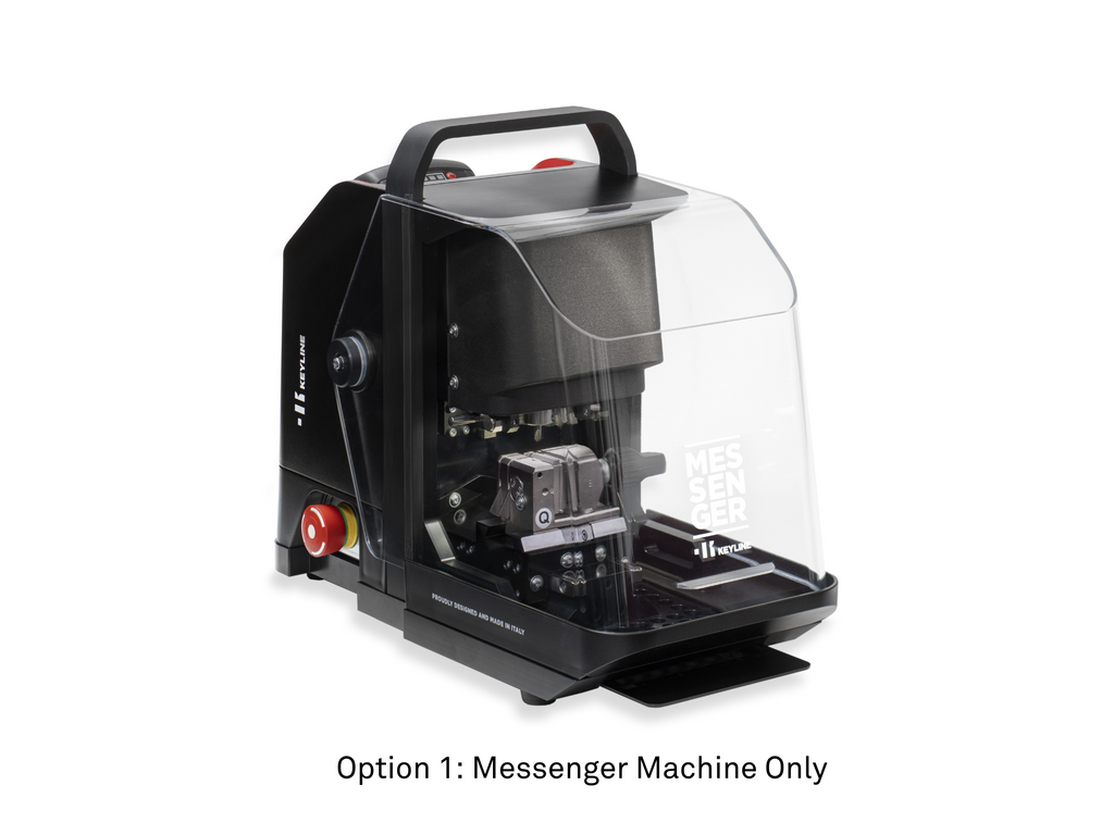 Messenger Portable Machine - For edge cut, laser, and dimple keys ...